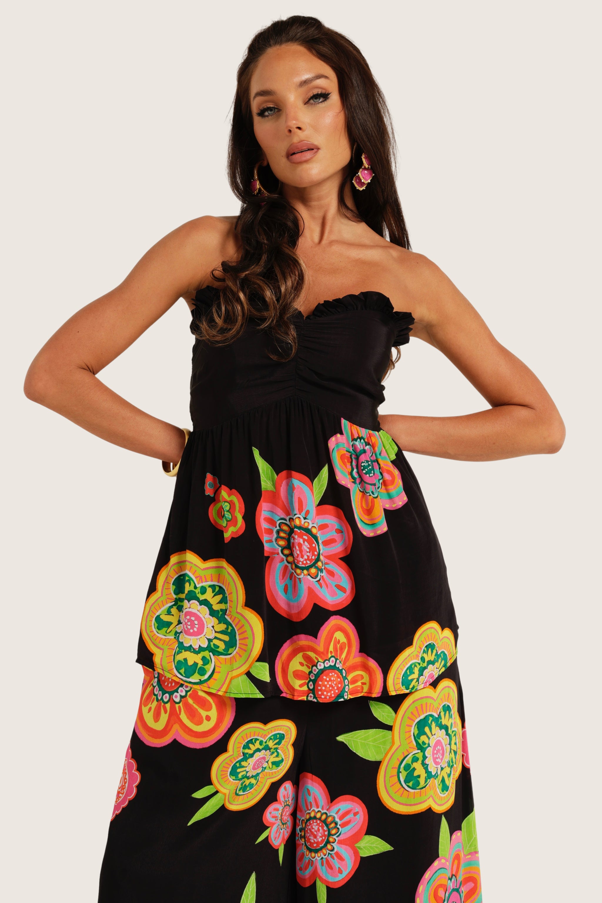 The Norma Baby Doll Top - S (Sample 22)